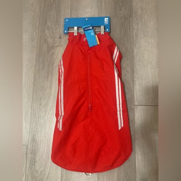 Dog | Rc Red Dog Raincoat With Reflective Stripes | Poshmark